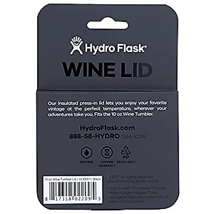 HYDRO FLASK Wine Tumbler Lid 10Oz, 1 Each