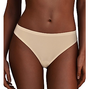 Chantelle Women's Soft Stretch One Size Seamless Thong, Ultra Nude