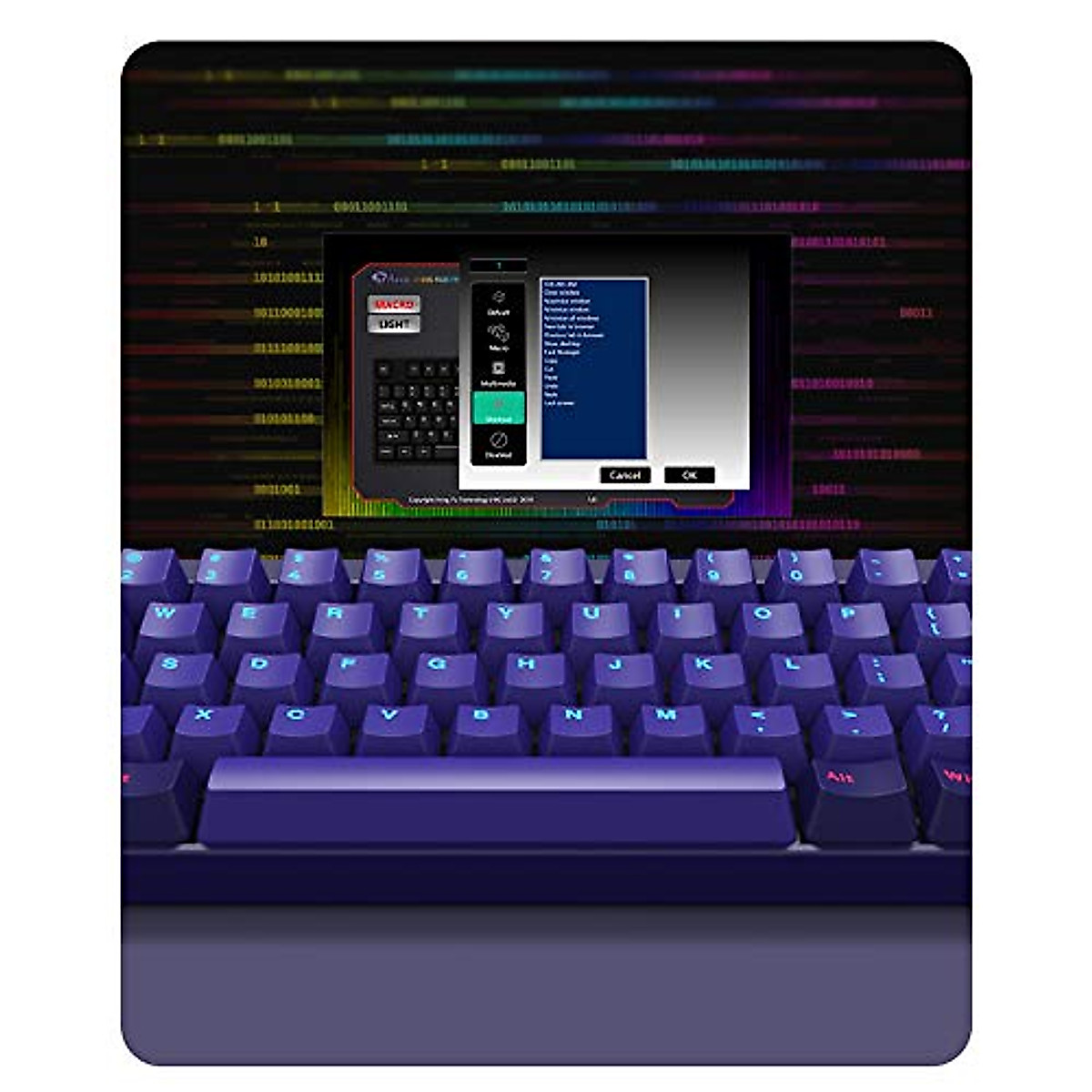 EPOMAKER ACR98 Mini 78-Key Wired Hotswap Mechanical Gaming Keyboard with Acrylic Case & RGB Backlight, Double-Shot PBT Keycaps, NKRO Programmable for Gamers/Mac/Win (Gateron Orange Switch)