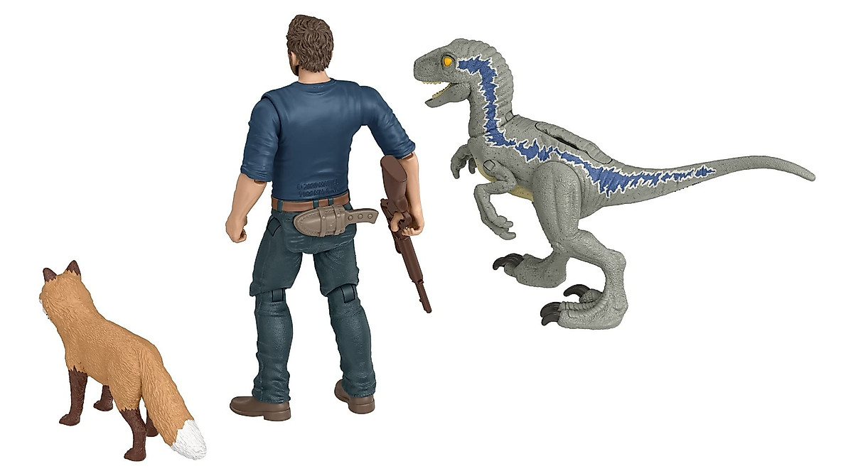 Jurassic World Dominion Owen & Velociraptor Action Figures ...