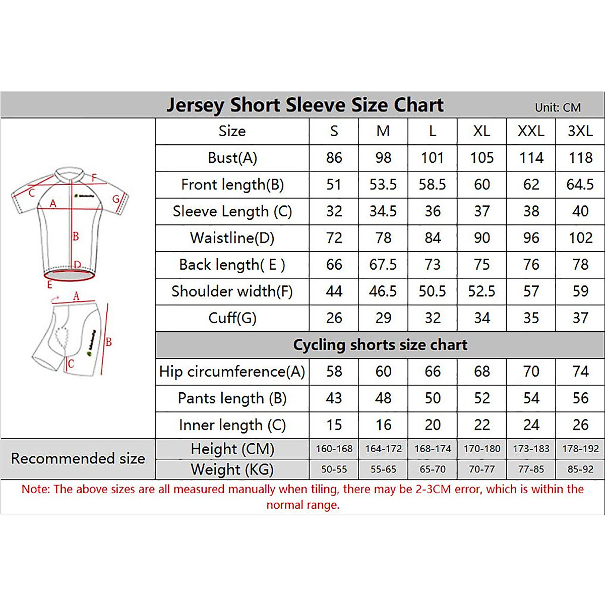 MOXILYN Cycling Jersey for Men Short Sleeve Bike Shirts Bicycle Team Clothes S-5XL