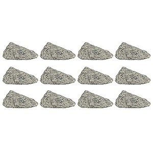 12PK Raw Phyllite, Metamorphic Rock Specimens - Approx. 1" - Geologist Selected & Hand Processed - Great for Science Classrooms - Class Pack - Eisco Labs