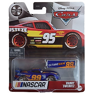 Disney Pixar Cars Danny Swervez, [Blue] Nascar #99
