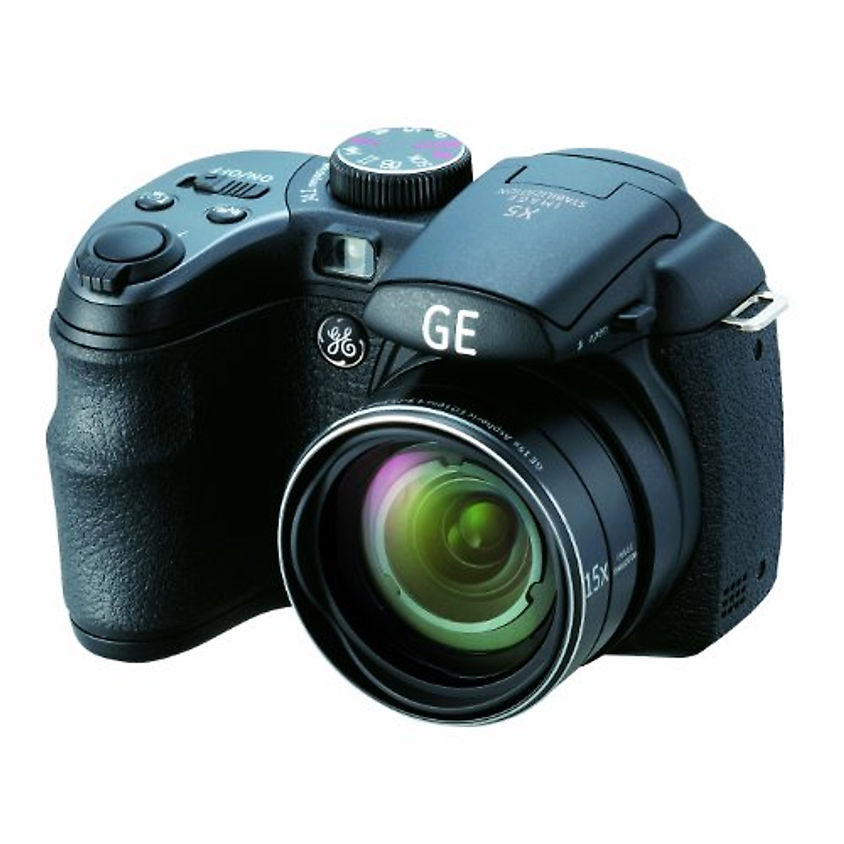 GE X5 Power Pro Series 14.1 MP Digital Camera with 15X Optical Zoom