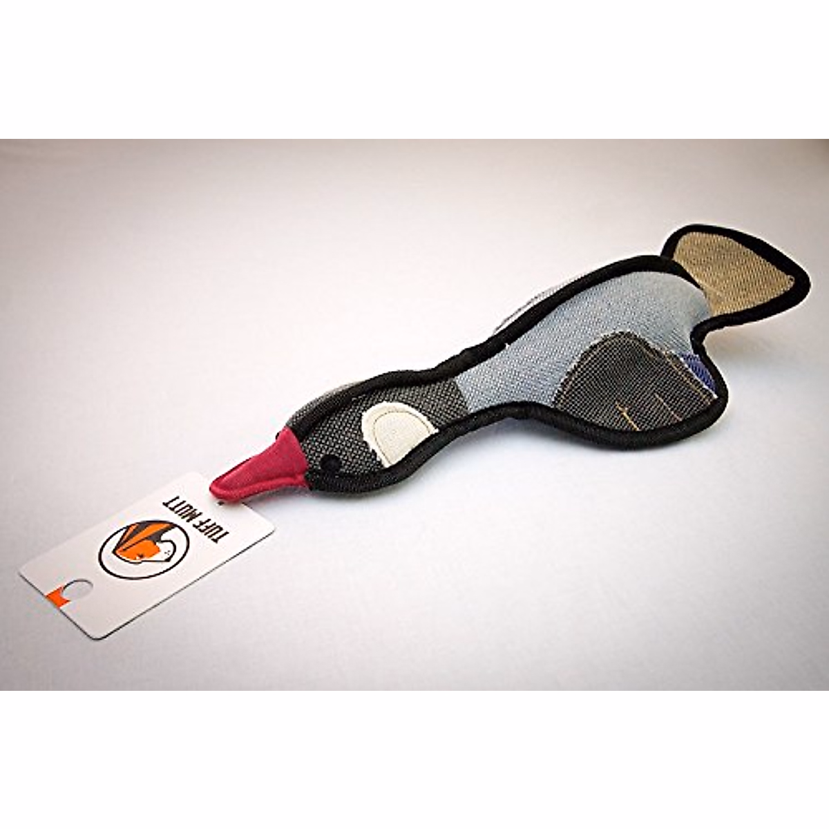 Goose canvas dog toy with squeaker by Tuff_Mutt