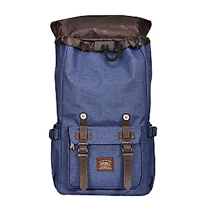 KAUKKO Travel Laptop Backpack Outdoor Rucksack Causal backpack Fits 15.6"(Oxford Blue)
