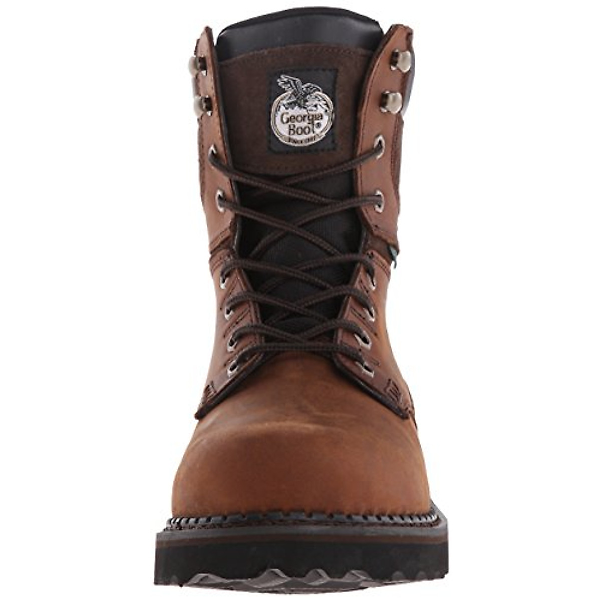 Georgia Boot Unisex-Adult Brookville 8' Work Boot-M Men BRN, Dark Brown, 10.5