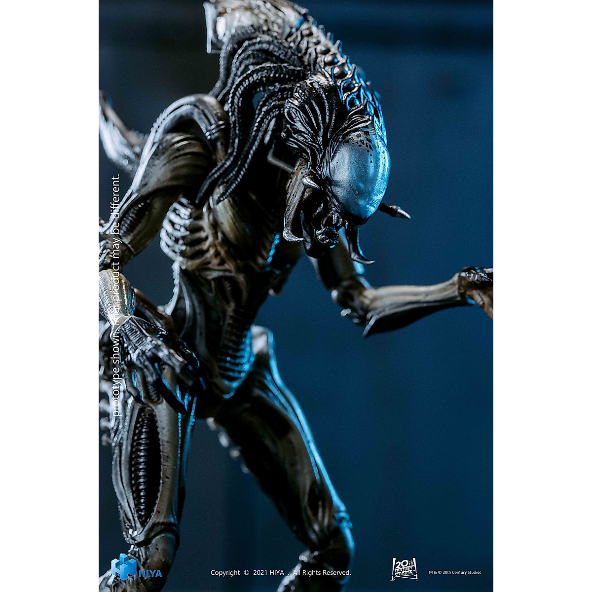 Hiya Toys Alien vs Predator: Requiem Predalien 1:18 Scale Figure, Multicolor