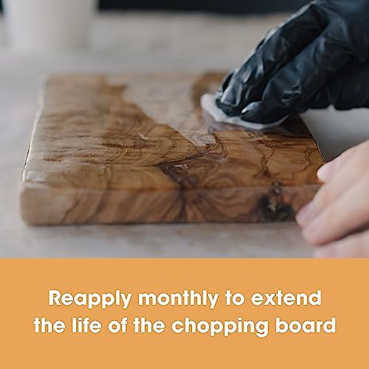 Furniture Clinic Natural Cutting Board Oil | Food Grade | for Wood, Stone, and Slate Butcher Blocks | Easy to Apply, Quick Drying, Tasteless, Odorless and Colorless | Clean, Restore, Protect (17oz/500ml)