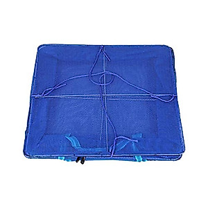 Abaodam 3 Layer Herb Drying Rack Plant Hanging Mesh Dry Net with Zipper Folding Drying Net Multi- Function Drying Vegetable Fish Hanging Mesh (Height 26 inches)