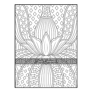 100 Amazing Patterns: An Adult Coloring Book with Fun, Easy, and Relaxing Coloring Pages