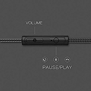 SIKAMARU Earphones Headphone Heavy Bass Stereo Earbuds with Remote & Microphon,Laptops,Gaming Noise Isolating Tangle Free Headsets in Ear Headphones 4 Pairs