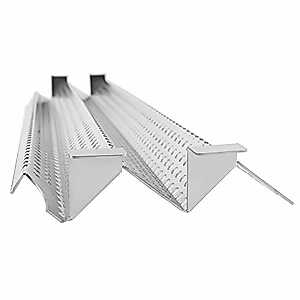 Stainless Steel Heat Plates Replacement Parts for Viking VGBQ 30 in T Series, VGBQ 41 in T Series, VGBQ 53 in T Series, VGBQ30, VGBQ41, VGBQ53, 4PCS