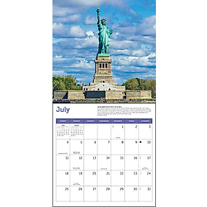 New York Wall Calendar 2021, Monthly January-December 12'' x 12"