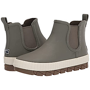 Sperry Women's Torrent Chelsea Rain Boot, Olive, 6.5 M