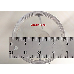 Blendin Replacement 32 Ounce Extra Large Cup Jar with Lip Ring, Compatible with Nutribullet 600W, 900W, NB-101B, NB-101S, NB-201, NBR-0601, NBR-1201, NB9-1301, 900 Pro Series Blenders, 2 Pack Part