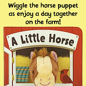 A Little Horse Finger Puppet Board Book for Little Pony & Farm Lovers, Ages 1-4 (Finger Puppet Book)