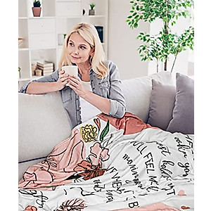 Petrala Gifts for Mom from Daughter, Mothers Day Birthday Gifts for Mom, 80" x 60" Soft Boho Mom Blanket, Best Unique Great Mothers Day Blanket Presents Gift from Husband Daugther, Mom Birthday Gifts