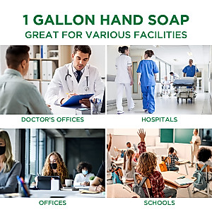 NATURAL CONCEPTS | Moisturizing Hand soap with Aloe Vera | 1 gallon (128 oz), refill