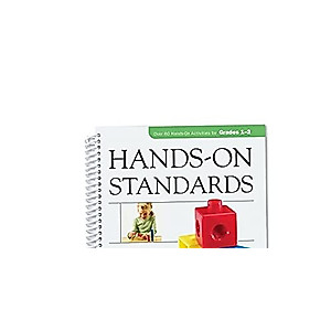 Learning Resources Hands-On Standards: Photo-Illustrated Lessons for Teaching with Math Manipulatives, Grades 1-2,Blue,54 x 72 Inches