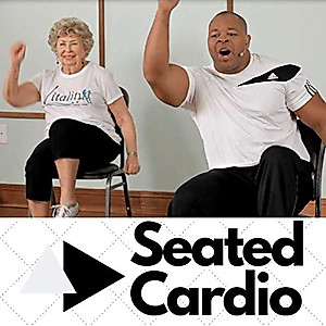 Easy to Follow Chair Exercise for Seniors- 4 DVDs + 30 Seated Senior Exercise Segments + Resistance Band. With 100s of workout combinations, This is The Last Senior Fitness DVD You Will Need to Buy!