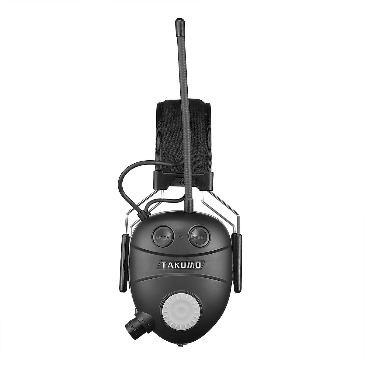 TAKUMO Bluetooth Hearing Protection Earmuffs, 26dB FM/AM Noise Reduction Headphones, Safety Defender for Ear Protection.