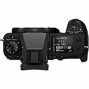 Fujifilm GFX 100S Medium Format Mirrorless Digital Camera (Black, 600022058) Bundle with Sony 64GB SF-M UHS-II Memory Card + Corel Editing Software + Large Camera Bag + Camera Cleaning Kit + More