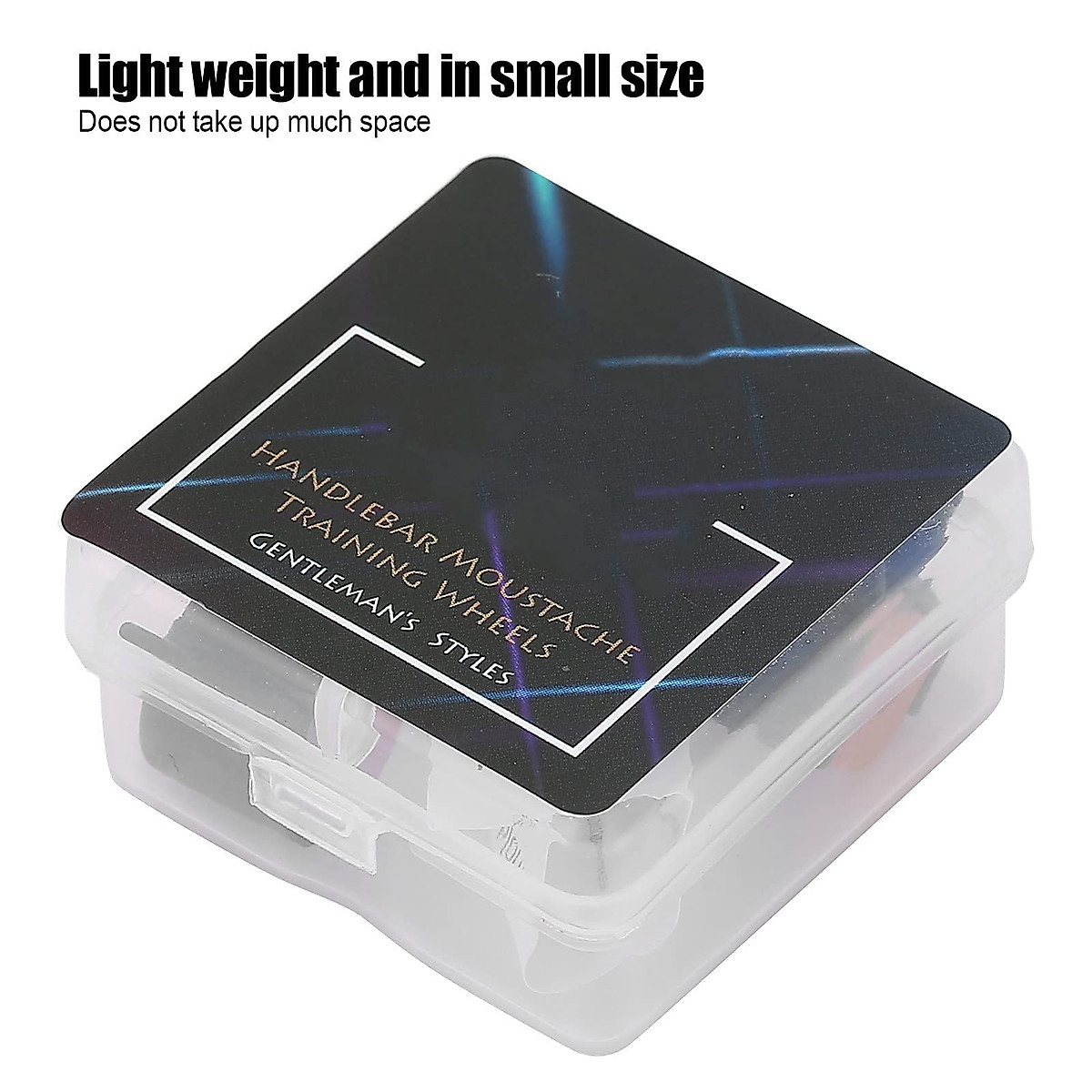 Handlebar Mustache Training Wheel, 1 Pair Wood Gel Handlebar Mustache Training Wheels, Training Wheel For Mustache Training Wheels