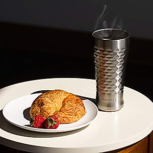 Cupture Double Walled Vacuum Insulated Pint Cup/Beer Mug - 16 oz (Quilted)