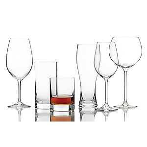 Lenox Tuscany Classics 4-Piece Highball Glass Set, 4 Count (Pack of 1), Clear