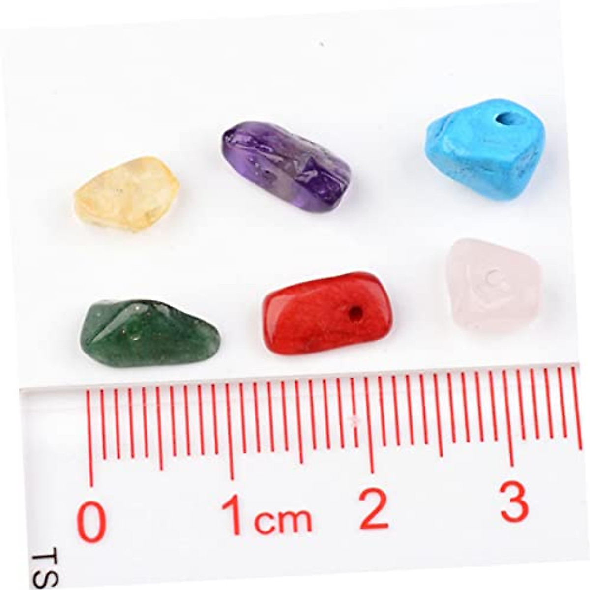 Veemoon 1 Box DIY Accessories Crystal Chips Ear Peircing Kit Mini Chips DIY Jewelry Beads Gemstone Chips DIY Anklet Beads DIY Jewelry Supplies DIY Making Beads Decorative Beads Accessories
