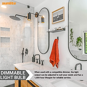 Sunlite 41666 Incandescent T6.5 Tubular Light Bulb, BA15D Double Contact Bayonet Base, 25 Watts, 170 Lumens, Dimmable, Mercury Free, 2600K Warm White, Clear Glass, 6 Count