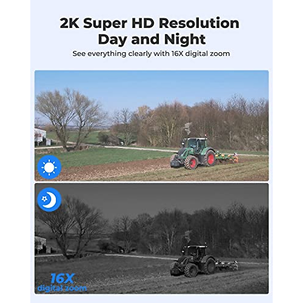 REOLINK Pan Tilt 4G LTE Cellular Security Camera Outdoor Wireless Go PT Plus, 2K HD Night Vision, 2-Way Talk, Smart PIR Motion Detection, No WiFi, No Wires