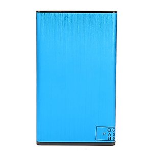PUSOKEI Portable External Hard Drive, USB 3.0 Mobile Hard Drive, with Storage Bag, for Notebooks, All‑in‑Ones, Desktop Computers, for OS X/XP/Win7/ Win8/Win10/Linux（120G）