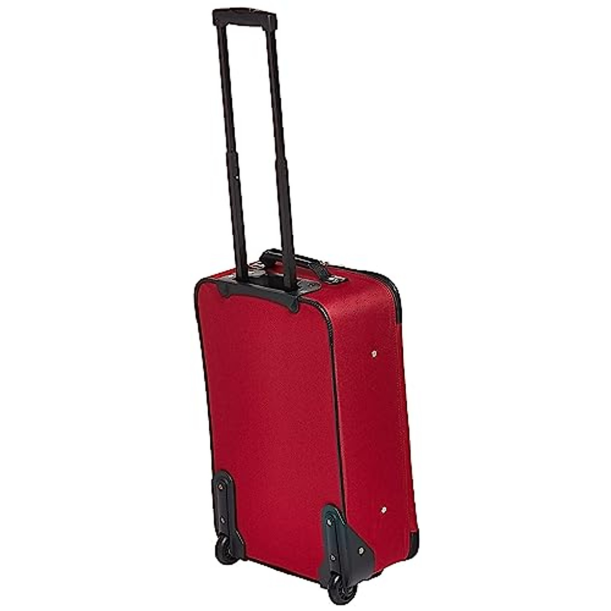 American Tourister Fieldbrook XLT Softside Upright Luggage, Red/Black, 3-Piece Set (BB/21/25)