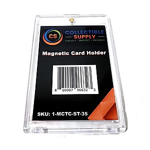 5 Pack Collectible Supply Magnetic Card Holder 35 PT. (5 Total Holders) Trading Gaming Storage & Protection