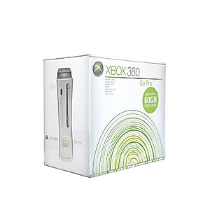 Microsoft Xbox 360 Go Pro Console Bundle (Original & Rare White Jasper)