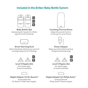 Ember Baby Bottle System Plus