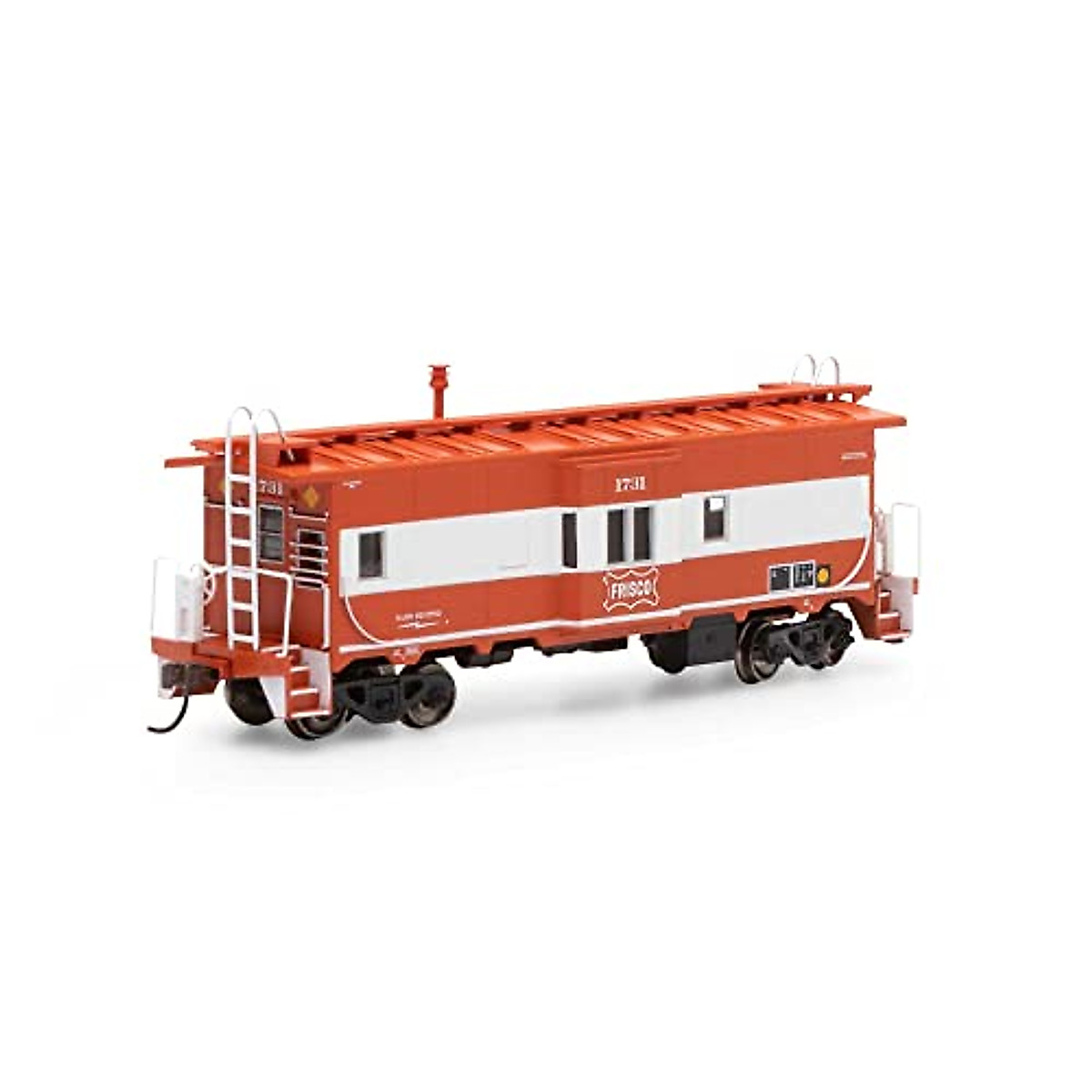 Athearn HO Bay Window Caboose Frisco #1731 RND90266 HO Rolling Stock
