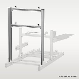 80/20 Racing Simulator Monitor Stand Add On Assembly