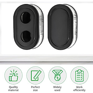 594106 Air Cleaner Cover and 798452 Air Filter Compatible with Briggs & Stratton 093J02, 09P700, 103M02, 104M02, 104M05