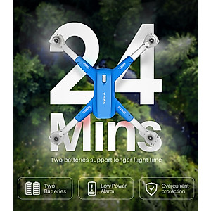 SYMA Drone with Camera for Adults Kids,1080P FPV Camera RC Quadcopter with Altitude Hold, One Key Start, 3D Flips, 2 Batteries Remote Control Helicopter Flying Toys Gifts for Boys Girls