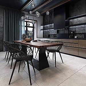 Jamesdar Kurv Dining Chair, Set of 2, Black