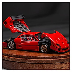 Classic Static Scale Models 1 64 for Ferrari F40 LM Red Full Open Alloy Car Model Ornaments Adult Gift Collection Display Adult Gift Non RC Toys