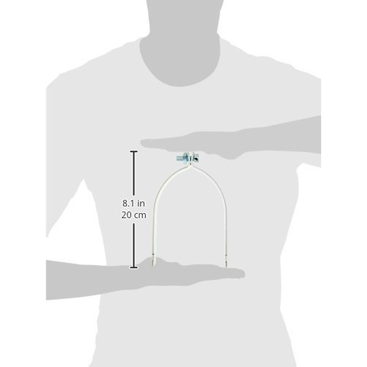 Morris 17524 Rigid Strut Clamp, 5"