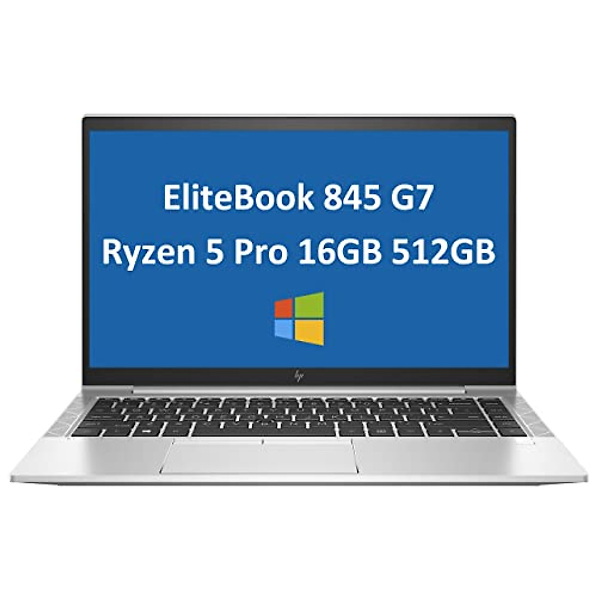 HP EliteBook 845 G7 840 Series 14" IPS FHD (Ryzen 5 Pro 4650U, 16GB RAM, 512GB PCIe SSD, AMD 6-Core (Beat i7-1165G7)) Business Laptop w/ WiFi + Webcam + Briefcase, Windows 10 Pro / Win 11 Pro