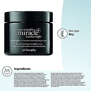Philosophy anti-wrinkle miracle worker - night cream, 2 Oz