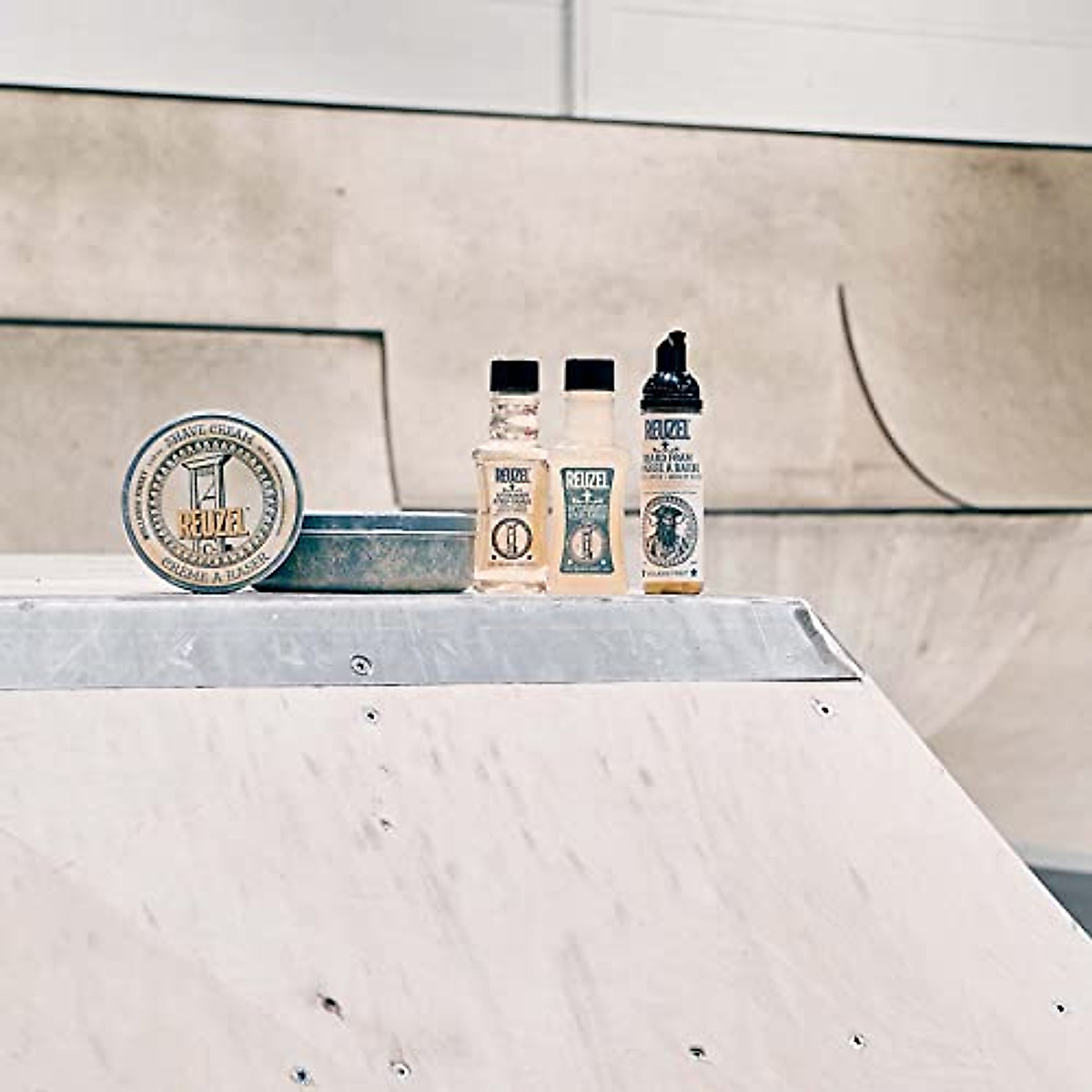 Reuzel Wood and Spice Beard Foam, Deodorizes Beard, 2.36 oz