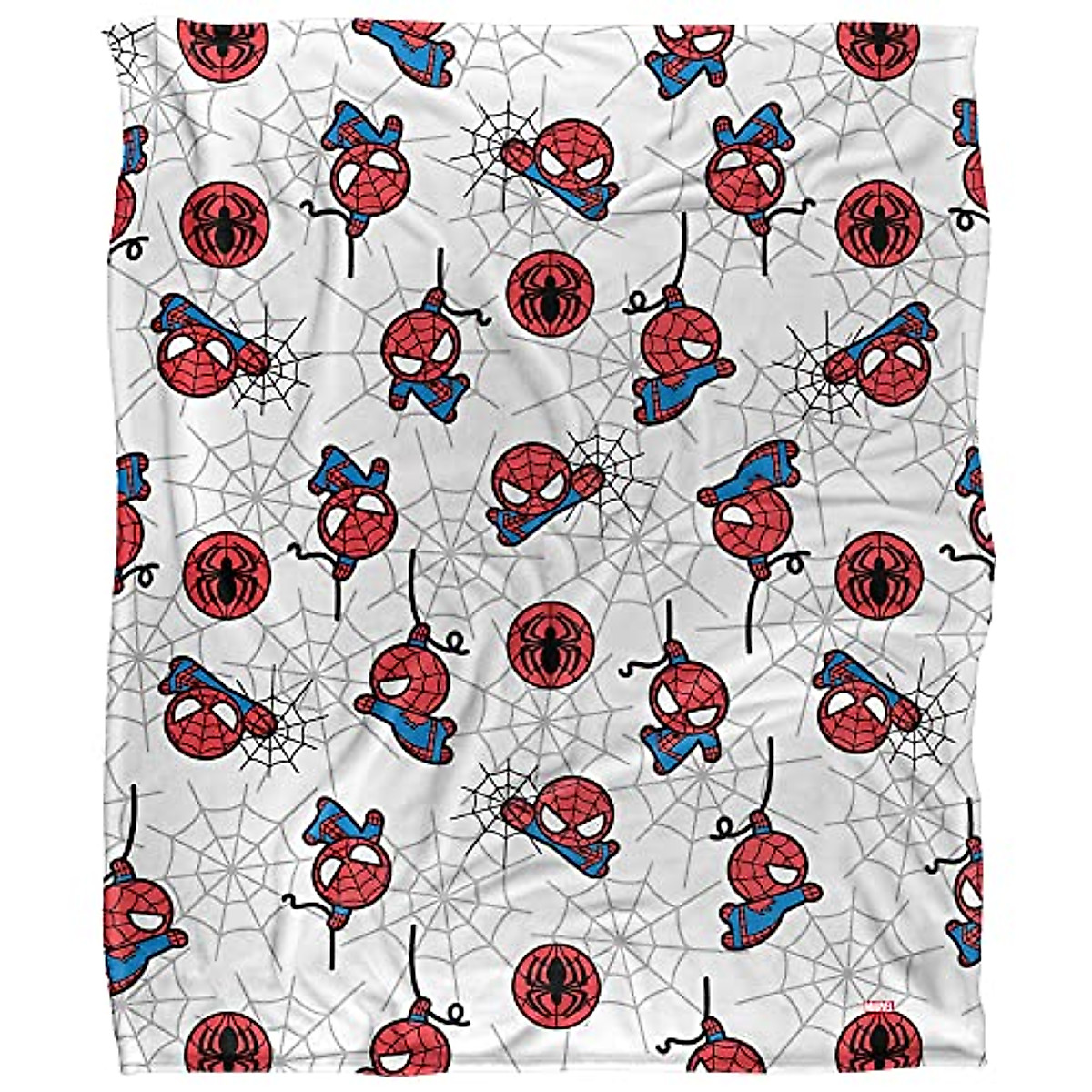Marvel Spiderman Kawaii Silky Touch Super Soft Throw Blanket 50" x 60"