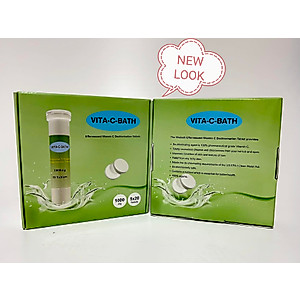 LIFEES BATH Dechlorination Tablets Vitamin C Effervescent, Pool, Shower 20tablets (5)